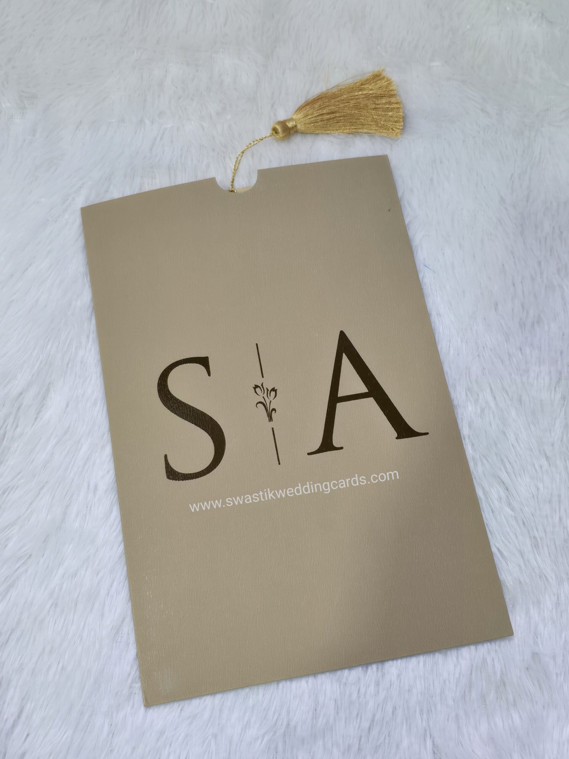 Premium quality mettalic paper jacket with frosted film and a royal ...
