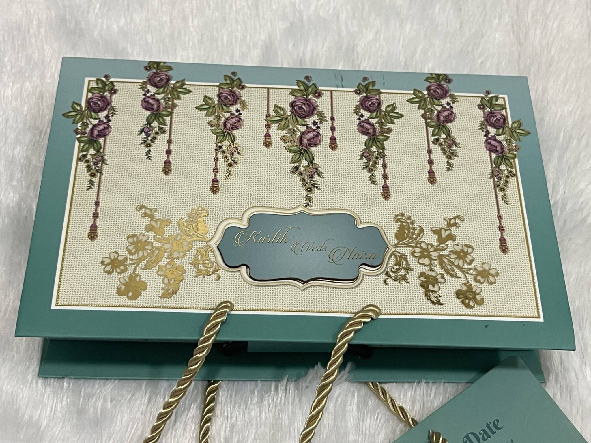 Dryfruits,sweet & Chocolate box wedding invitation cards with Envelope ...
