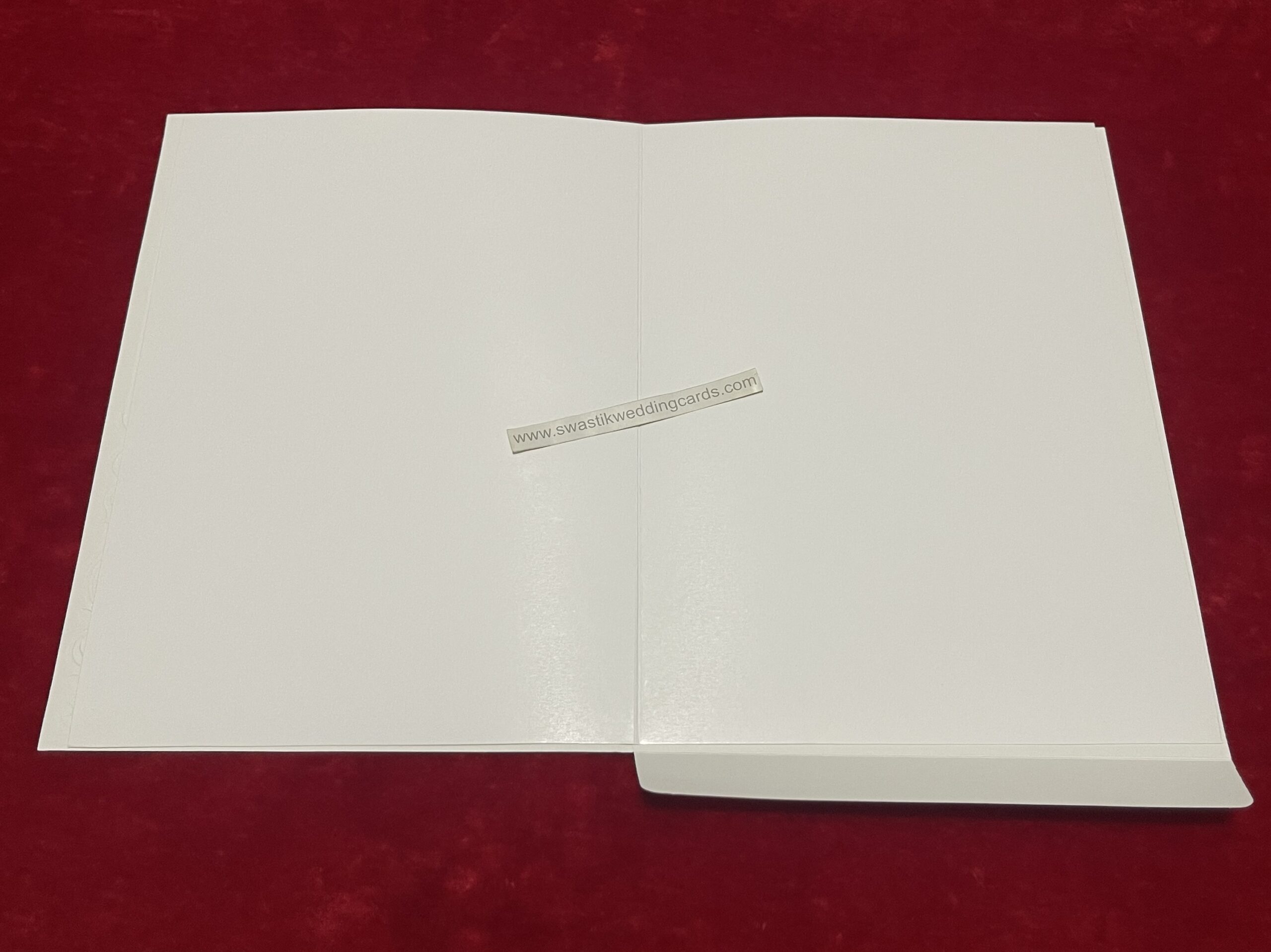 Folder style wedding invitation cards with acrylic name plate and Cover ...