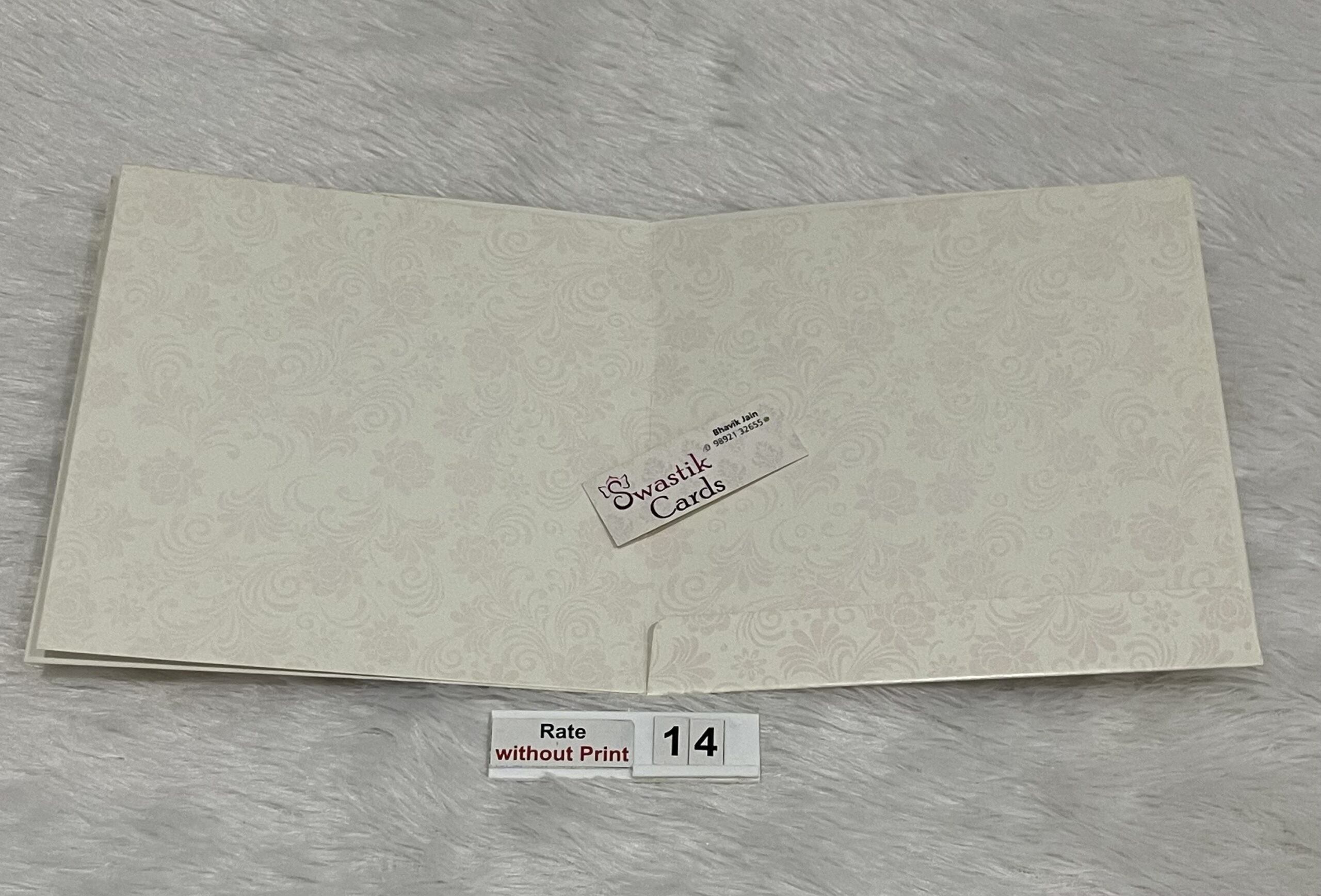 Floral Folder style wedding invitation cards – Swastik Cards